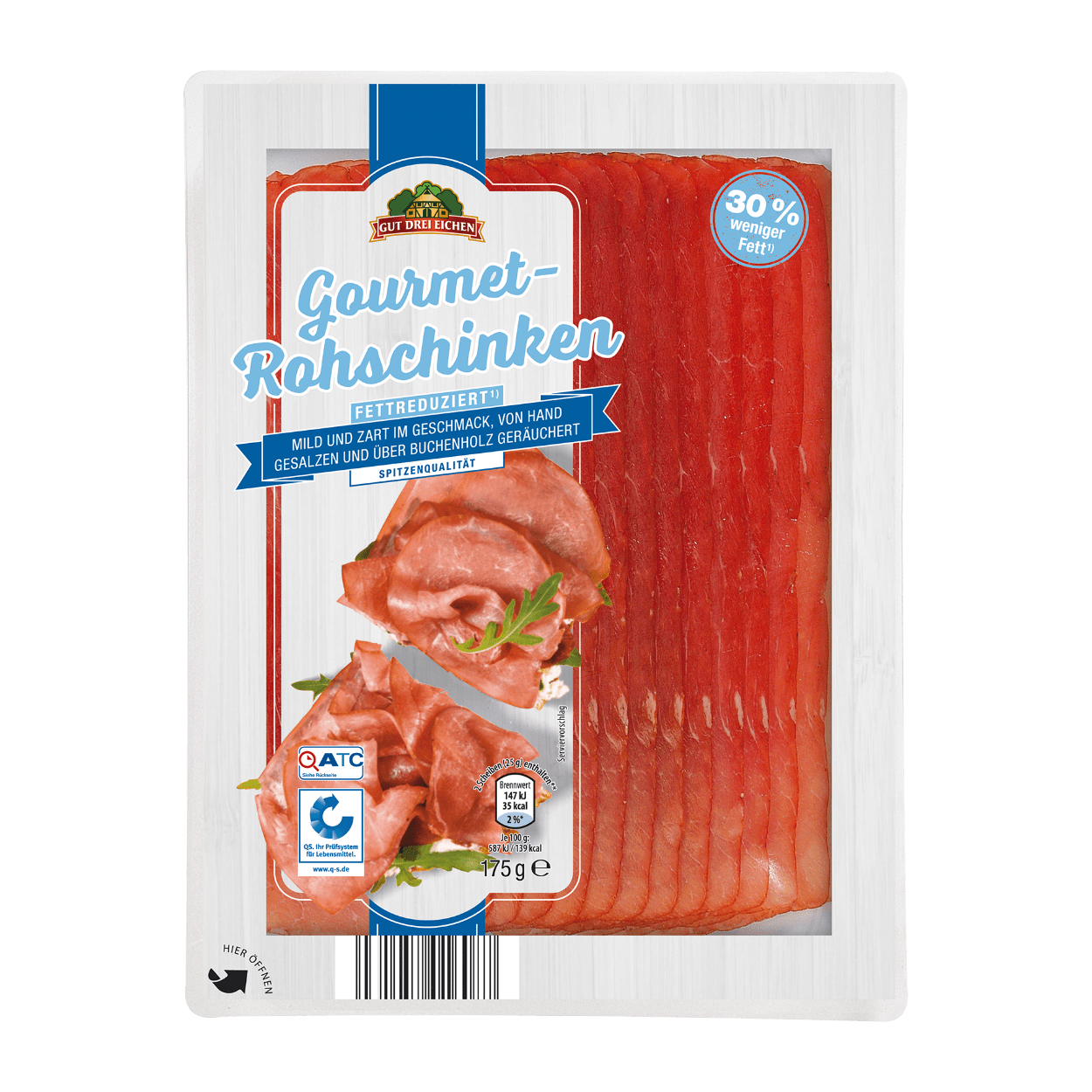 GUT DREI EICHEN Delikatess Rohschinken günstig bei ALDI Nord