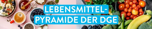 Die Lebensmittelpyramide der DGE | ALDI Nord Küchenlexikon