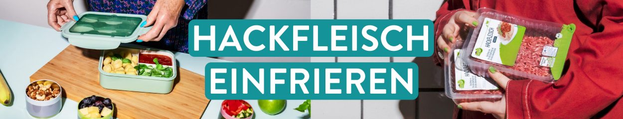 Hackfleisch einfrieren: Haltbarmachen im Froster | ALDI Nord