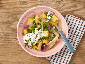 Kohlrabi-Karotten-Eintopf mit Wienerle (Low Carb) – Rezepte von ALDI Nord