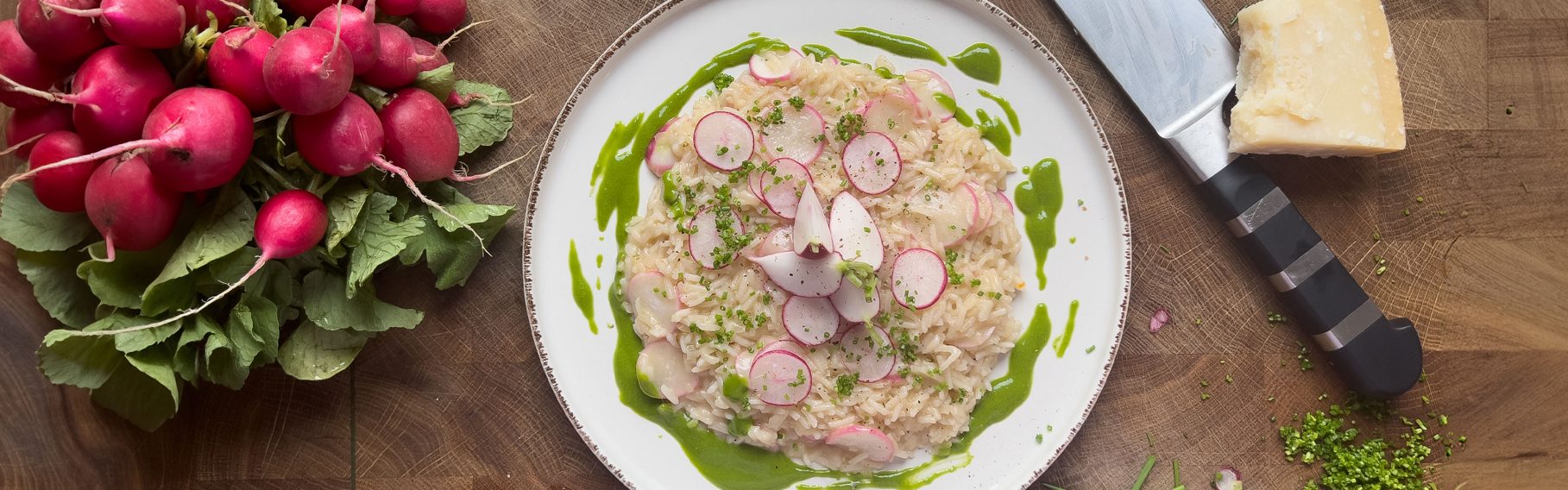 Radieschen Risotto ﹣Rezepte von ALDI Nord