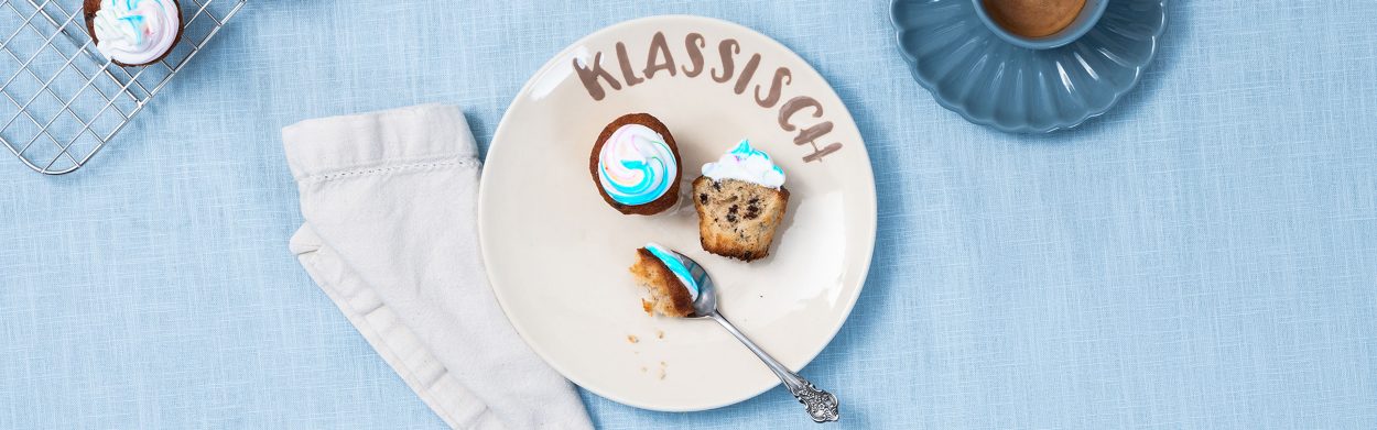 Rainbow-Muffins﹣Rezepte von ALDI Nord