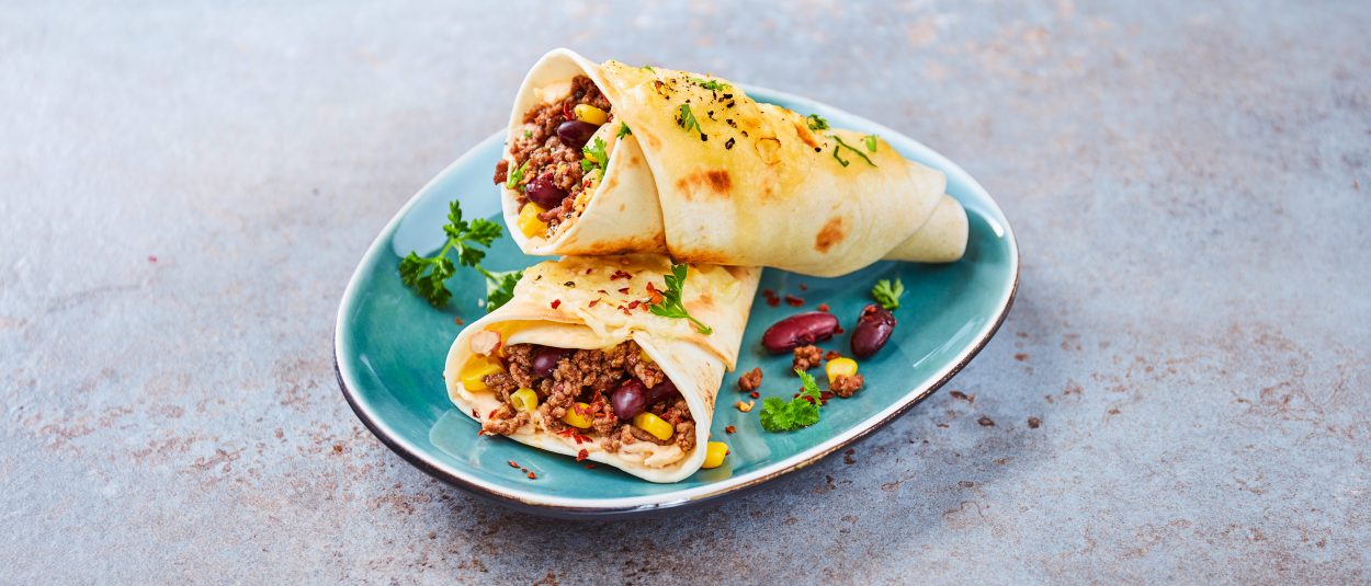 Wraps mit Hackfleisch | Rezept von ALDI Nord