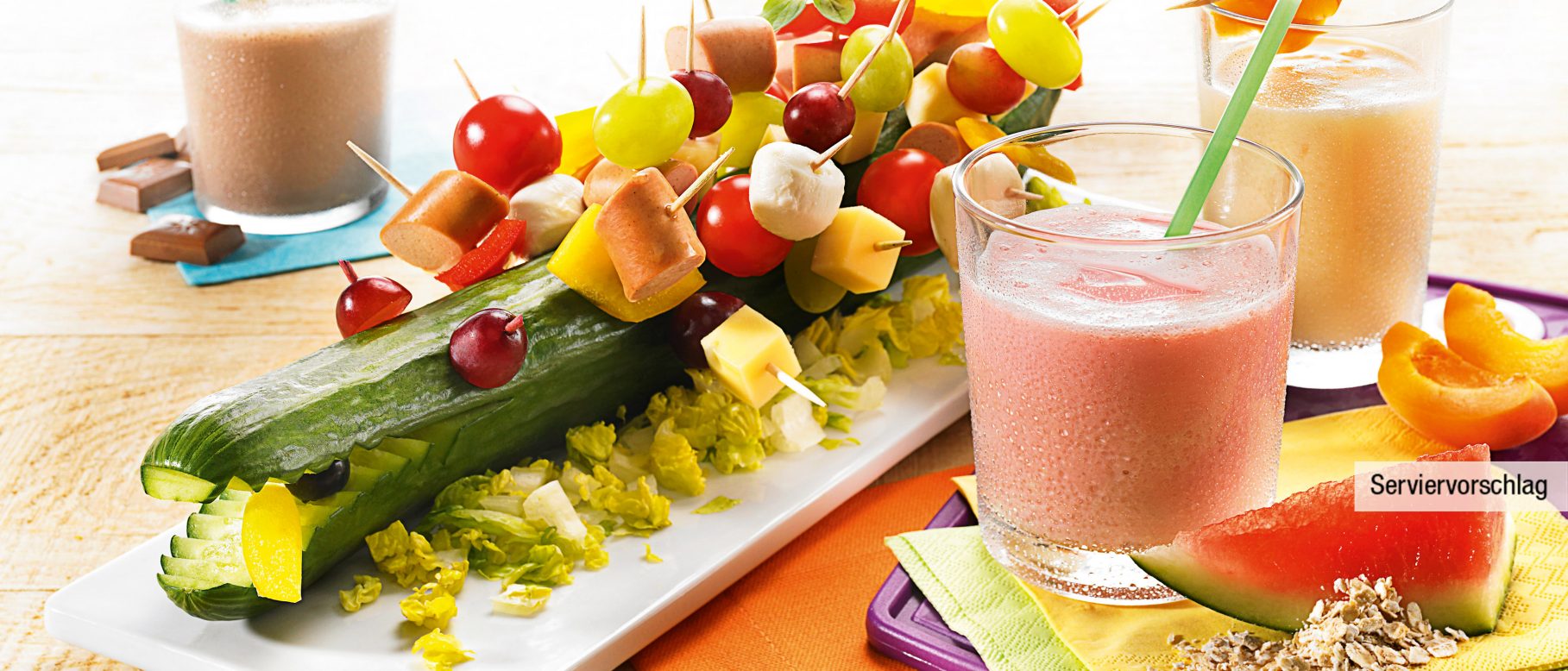 Fingerfood-Krokodil Rezept - ALDI Nord Rezepte