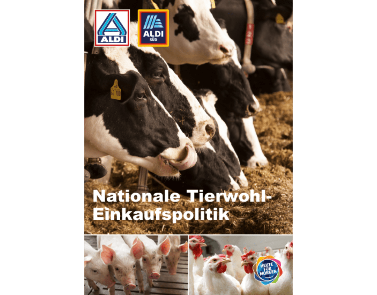 Unsere Haltung: Mehr Tierwohl!